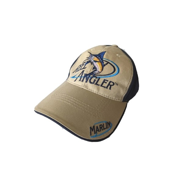 Reel Angler | Accessories | Reel Angler Marlin Trucker Hat Cap Blue ...